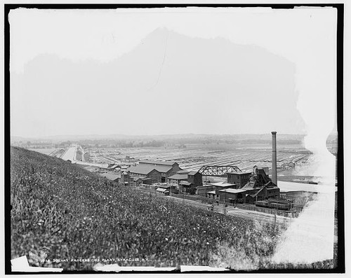 Solvay Process Company,works,industrial facilities,Solvay,New York,NY ...