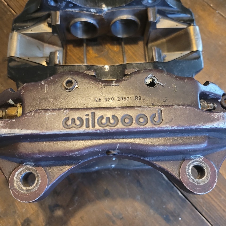 Wilwood 4 Piston Racing Brake Calipers Pair LE 120 IMCA NASCAR HOT ROD ...