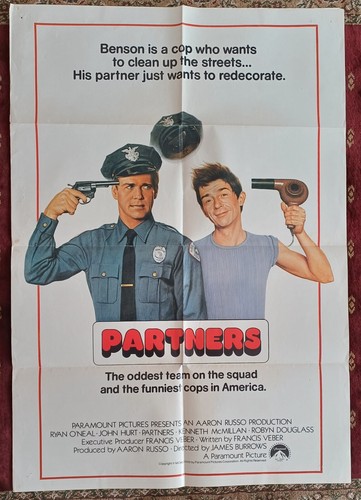 Partners (1982) movie poster | eBay
