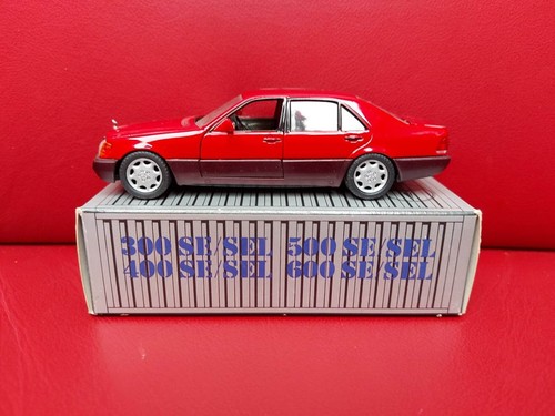 Schabak-Modell Mercedes W140 600 SEL B6 600 8217 Made in Germany 1:43 ...