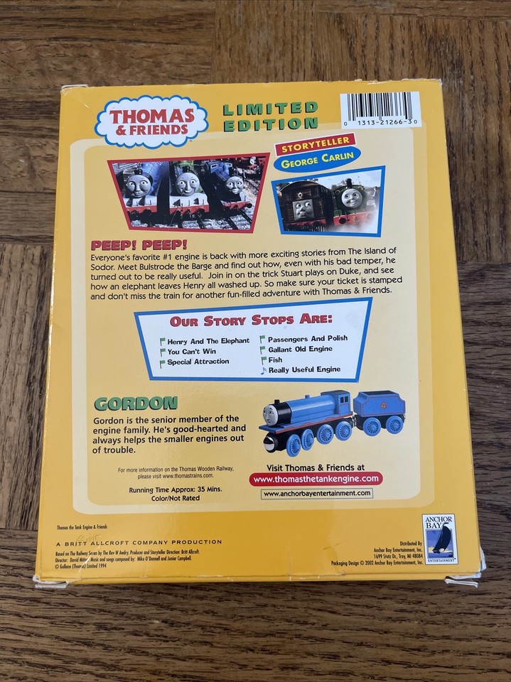 Thomas And Friends Gallant Old Engine VHS NO TOY INCLUDED | eBay