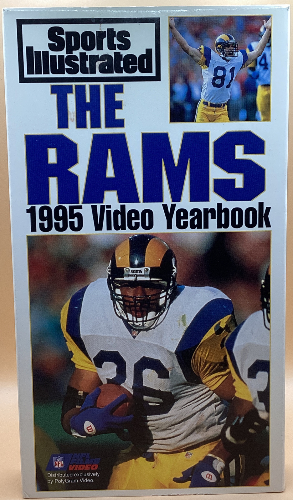 The Rams 1995 Video Yearbook VHS NFL Sports Illustrated **Buy 2 Get 1 ...