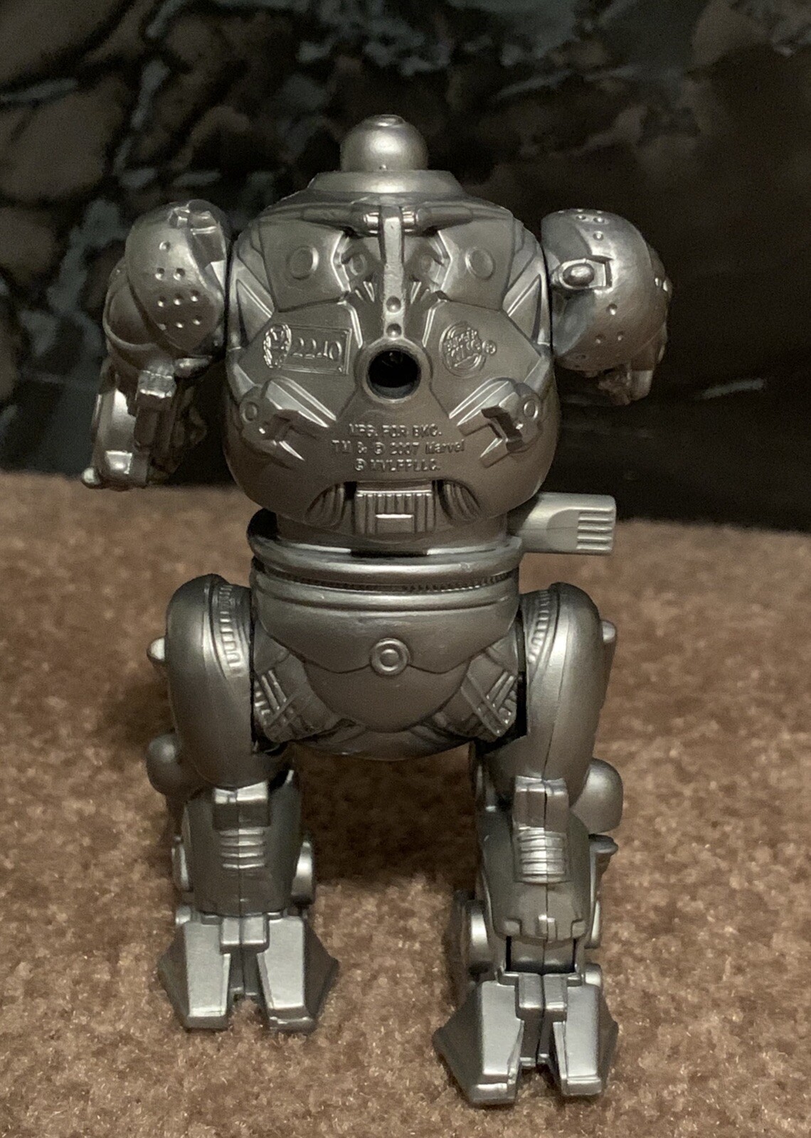 Iron Man Iron Monger Figure (2007) Marvel Burger King Kid's Meal- Wind ...
