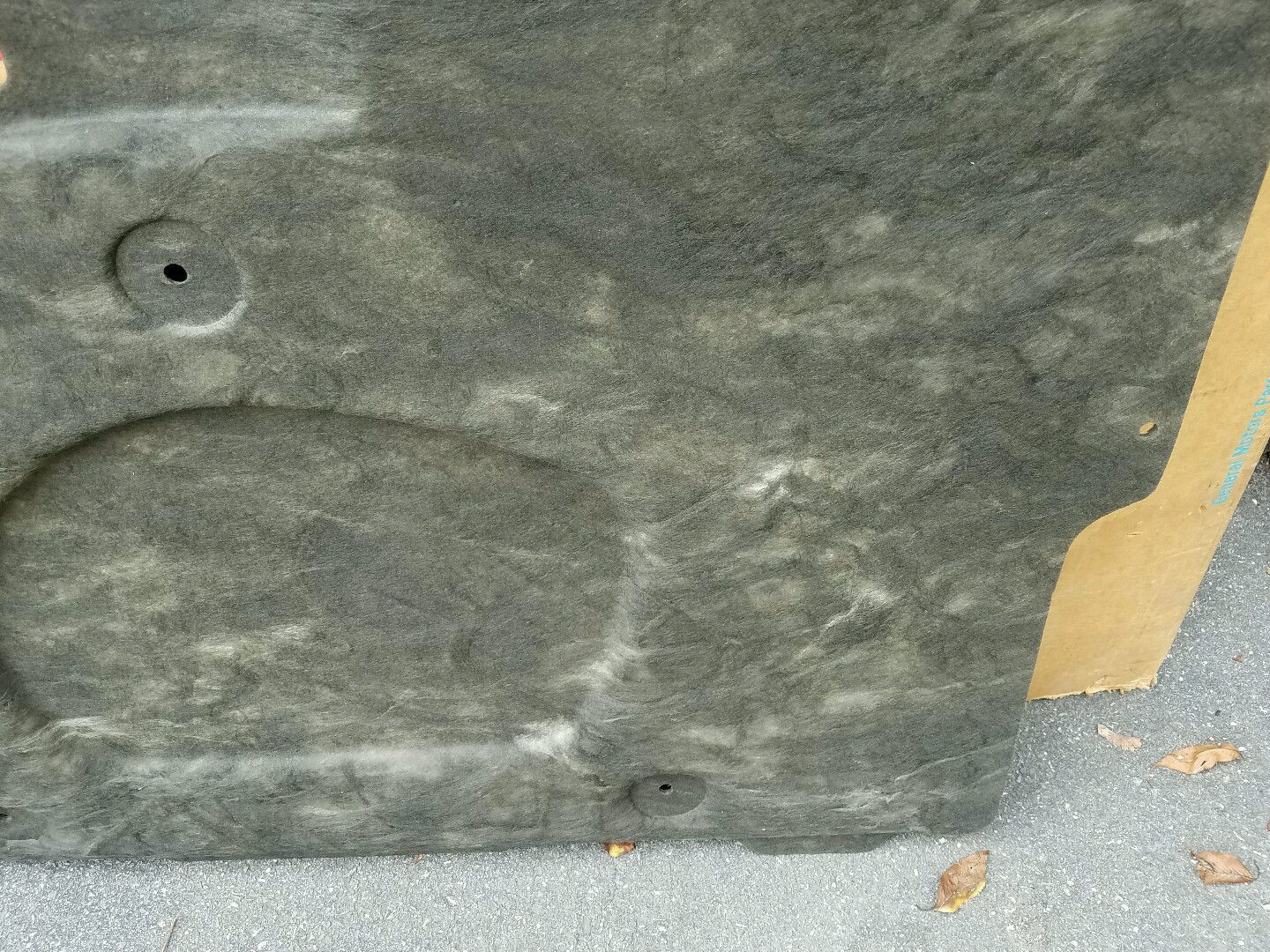 NOS GM 1964 65 66 67 68 69 70 GTO Hood Insulation pad Lemans Tempest ...