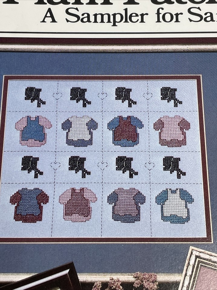 Country Berry Stitches Plain Patches Sampler for Sara Cross Stitch ...