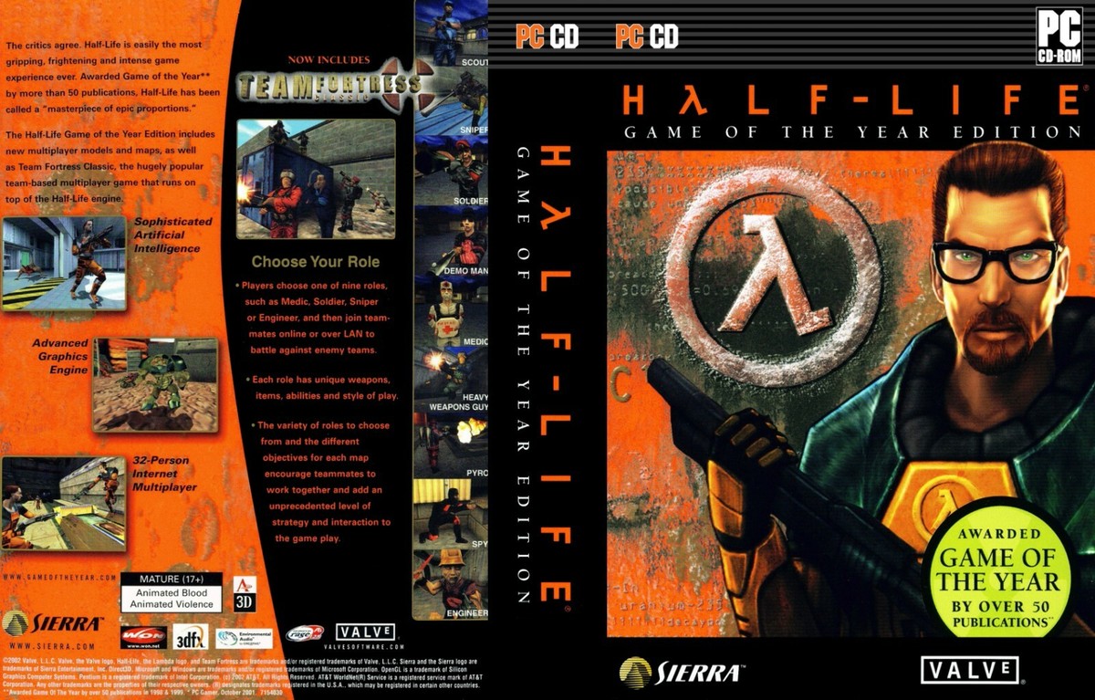 Half Life Box Art