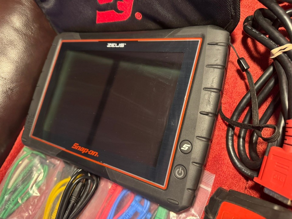 SNAP ON ZEUS SCANNER 24.4 SNAPON AUTOMOTIVE DIAGNOSTIC EEMS342A TOOL ...