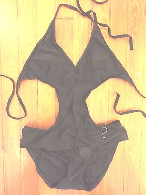 NWOT Sexy Womens SHAPE FX Black One-Piece MONOKINI Sz 8 | eBay