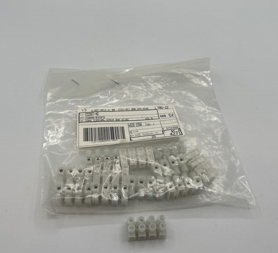 13 Pack 8MM 4 Position Dual Row Terminal Strip Screw Terminal Barrier ...