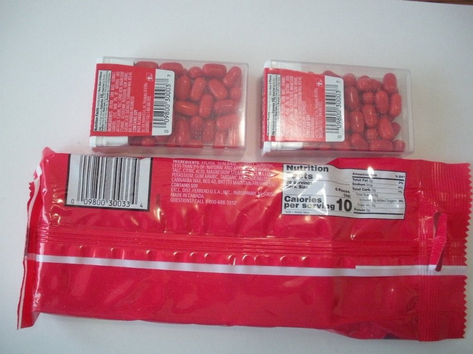 TIC TAC COOL WATERMELON GUM | eBay