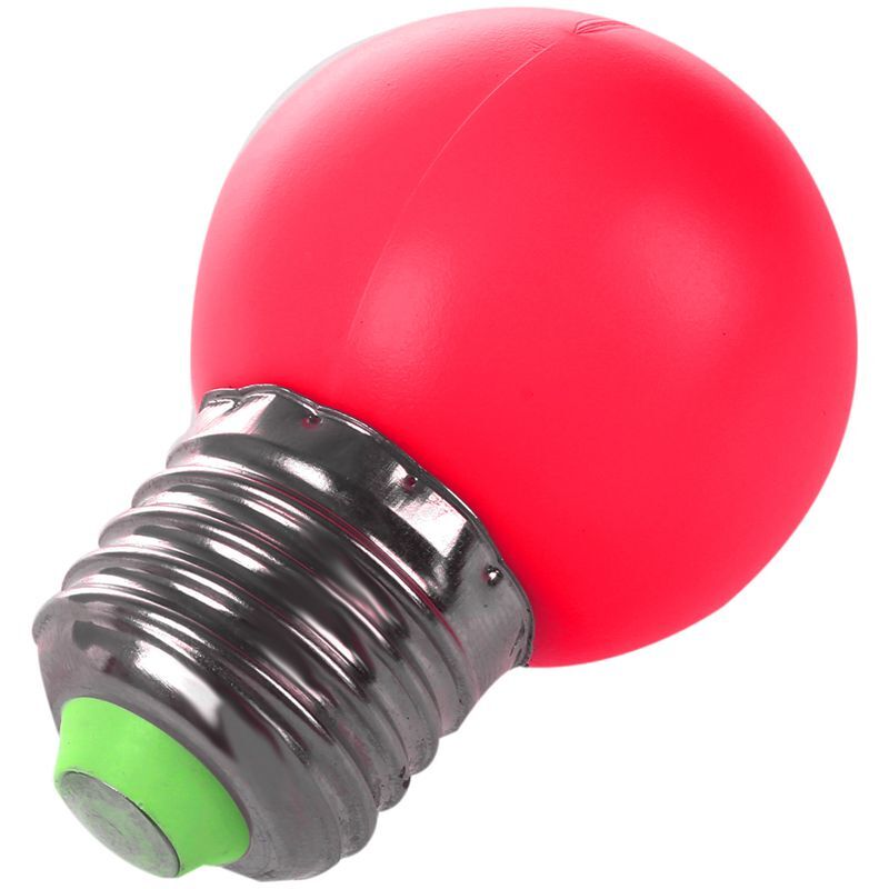 E27 LED Light Warm Red Bulb Plastic Bulb (0.5W , Red) N8X18500 | eBay