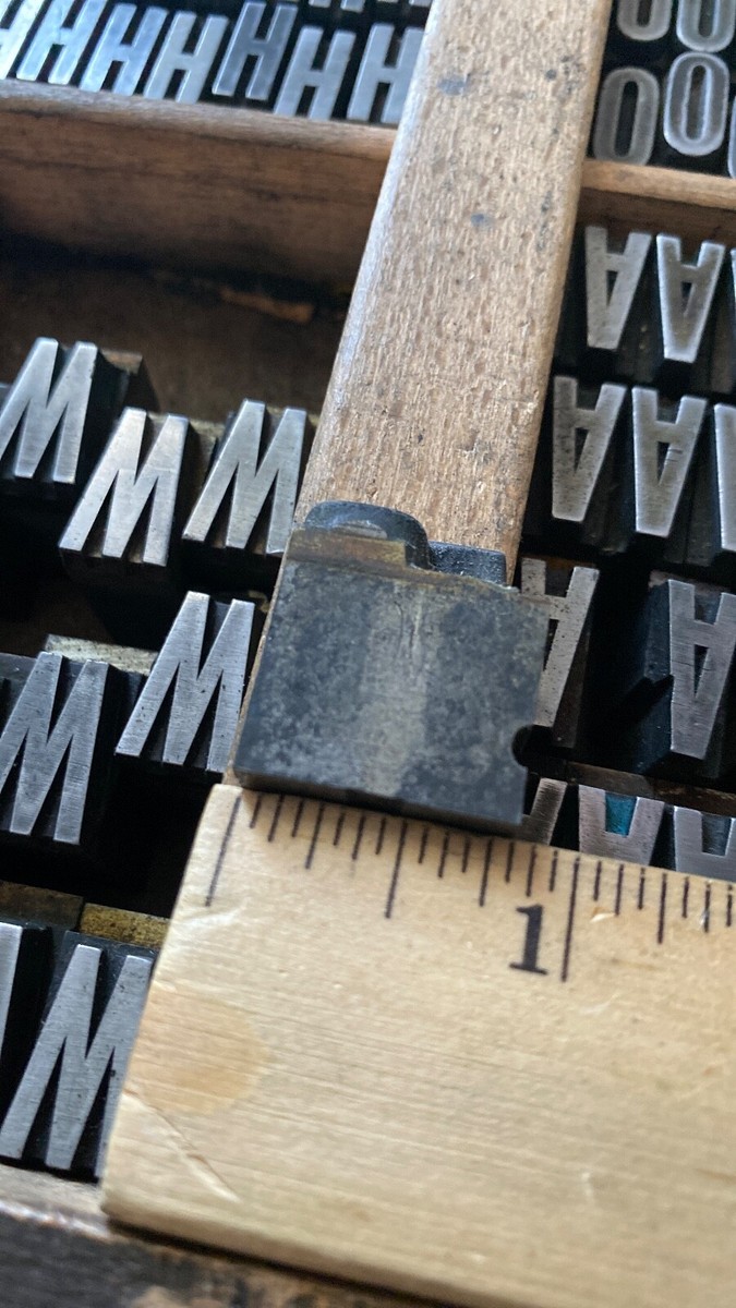 Printing Press Letter P