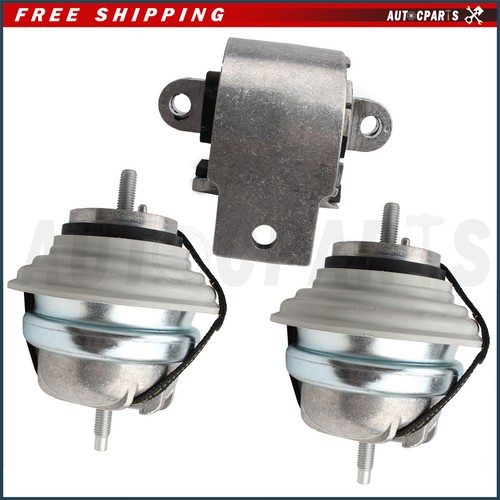 For Jaguar F-Type XF XJ Engine Motor Mount Trans Mount L+R C2D2745 Set ...