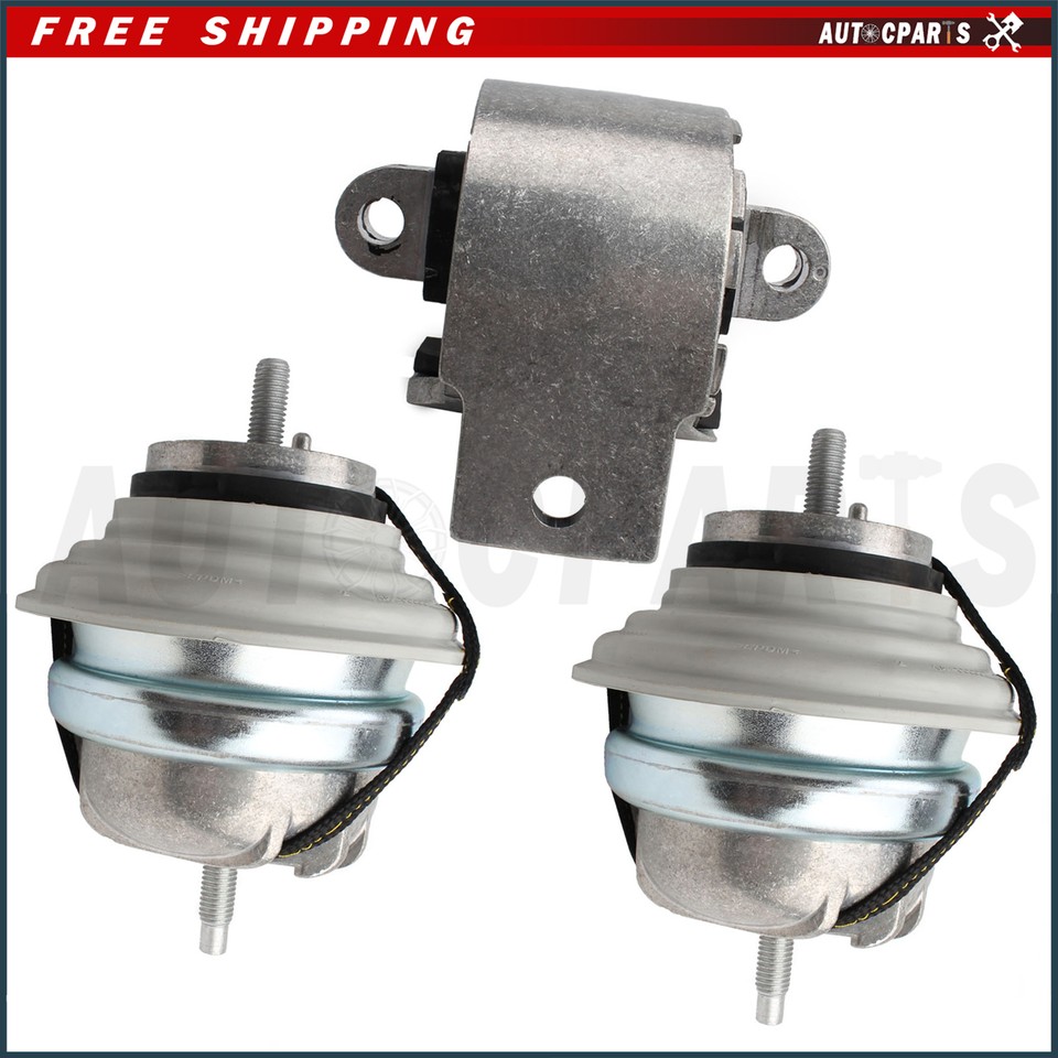 For Jaguar F-Type XF XJ Engine Motor Mount Trans Mount L+R C2D2745 Set ...