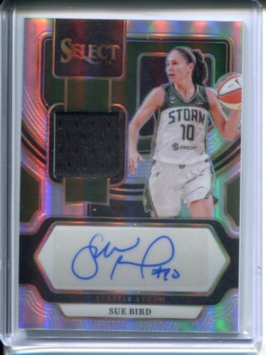 SUE BIRD 2024 PANINI SELECT WNBA AUTOGRAPHED MATERIALS #AM-SB AUTO | eBay