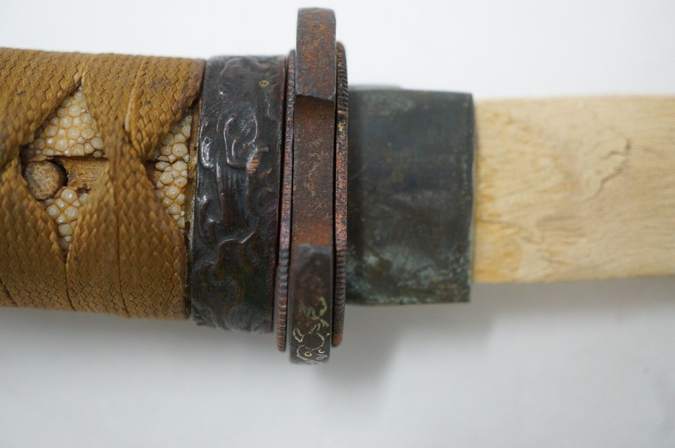 Japanese Wakizashi Sword Authentic Original Antique from Japan 1008E1 ...