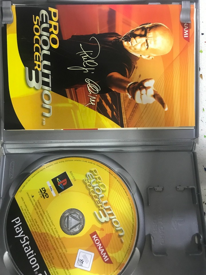 PES 3 Platinum Pro Evolution Soccer 3 Sony PS2 2 Playstation 2 PAL ...