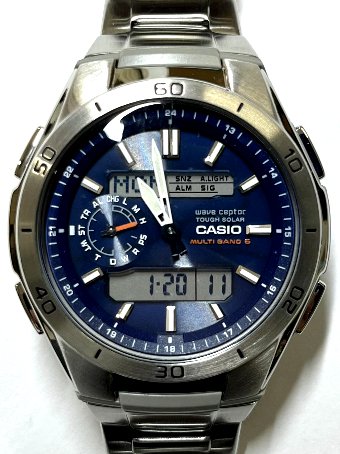 CASIO WAVE CEPTOR WVA-M650D-2AJF Tough Solar men Watch Atomic Radio New ...