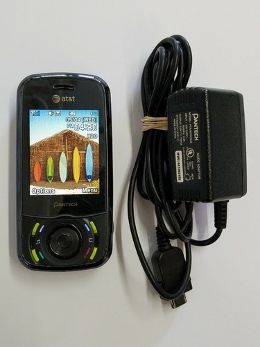 Pantech Matrix C740 3G Att H20 Prepaid EasyGo Black Wireless Flip ...