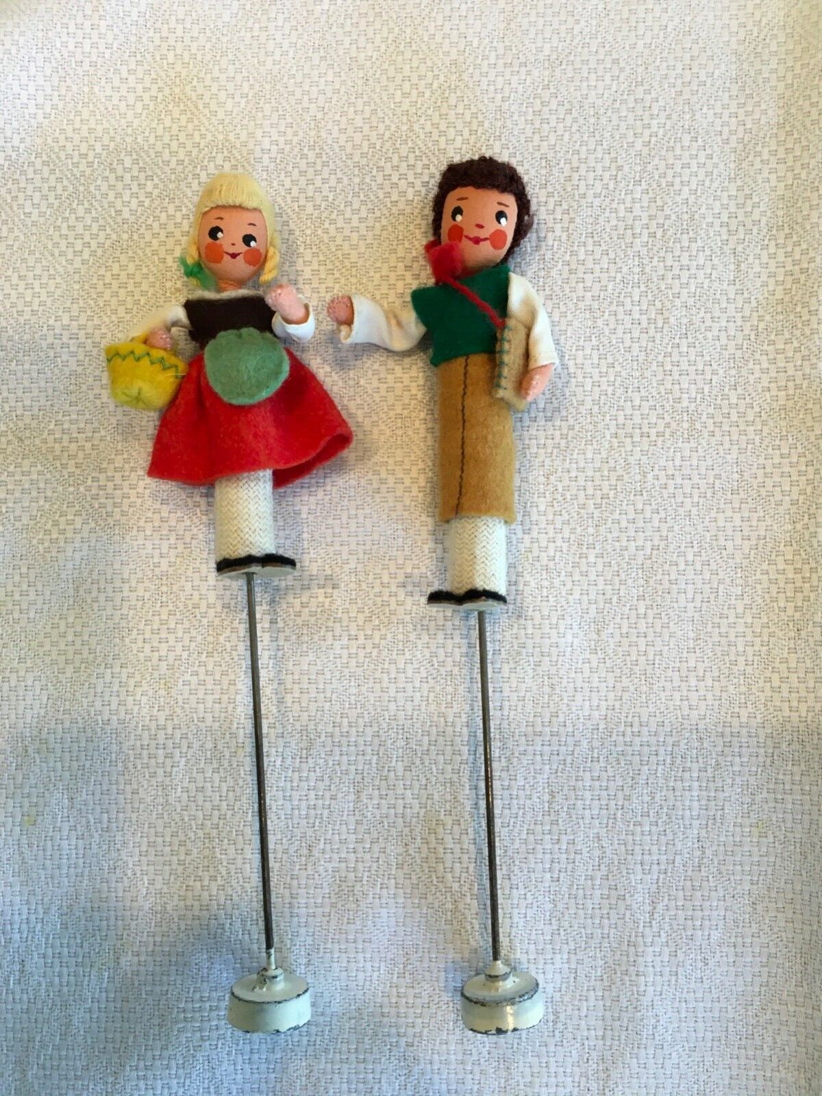 Rare, Vintage, German BAPS Puppets. Set of 7 Folktale Characters. Used ...