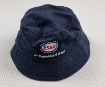 Esso ExxonMobil Brand Sun Hat Cap Bucket Hat Petrol Cotton Size 54cm | eBay