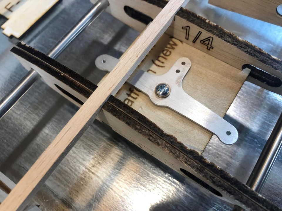 VECO BRAVE Control Line Airplane Laser Cut Short Kit 19-35 Engine ...