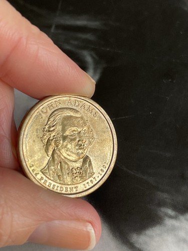 RARE! 1791-1801 John Adams 2007 One Dollar Coin, (D) E Pluribus Unum ...