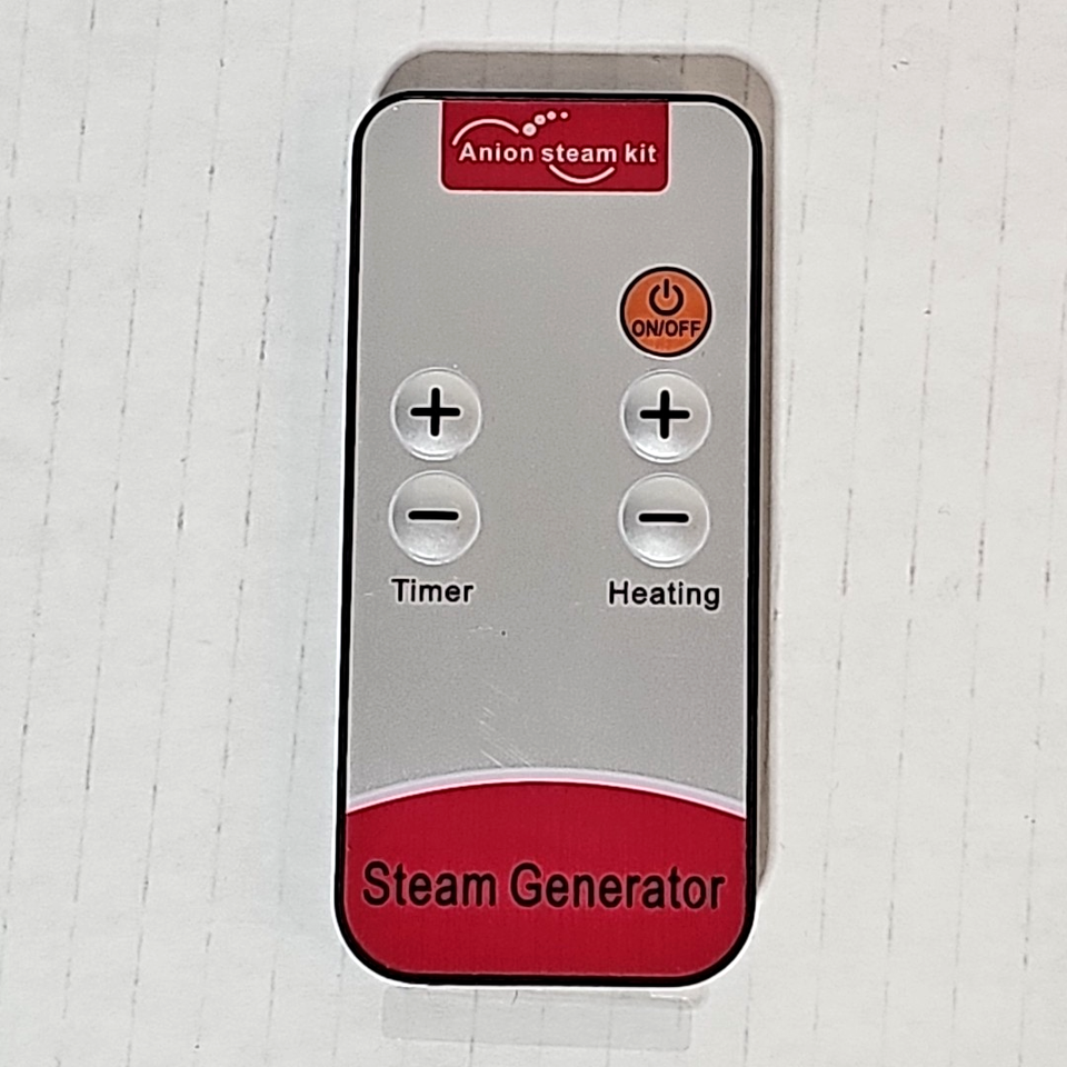 Anion Steam Generator Remote Control Timer Heating Control Portable ...