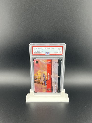 Disney Lorcana EN 3 Enchanted RLS LEGACY #216 PSA 9 MINT 2024 Graded | eBay