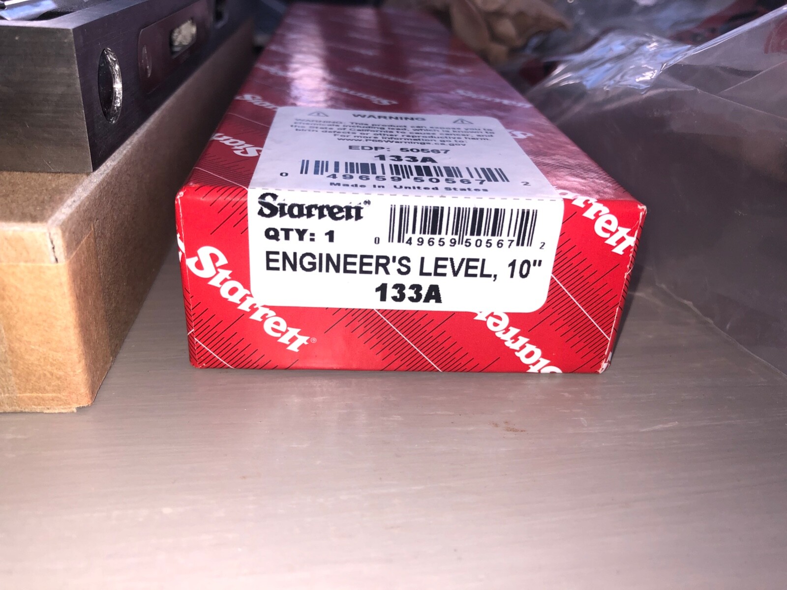 STARRETT ENGINEER S LEVEL 10 NO. 133A | eBay