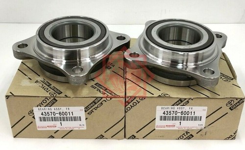 TOYOTA GENUINE FRONT WHEEL HUB BEARINGS 43570-60011 RH-LH SET LX GX460 ...