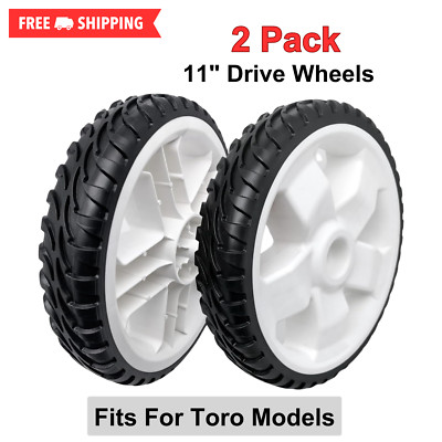 2 Pack 11" Drive Wheels for Toro 137-4837 115-2885 119-0313 Fits for ...