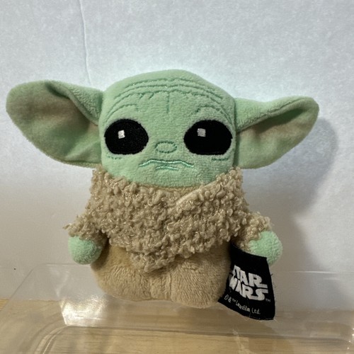 STAR WARS Mandalorian The Child 4" Baby Yoda Grogu Plush Toy Mattel Tag ...
