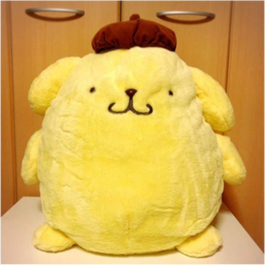 Pompompurin Giga Jumbo Fluffy Super Big Plush Doll Stuffed Toy Sega ...