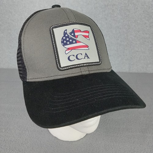 CCA Snapback Hat Coastal Conservation Association Fish Logo Patriotic ...