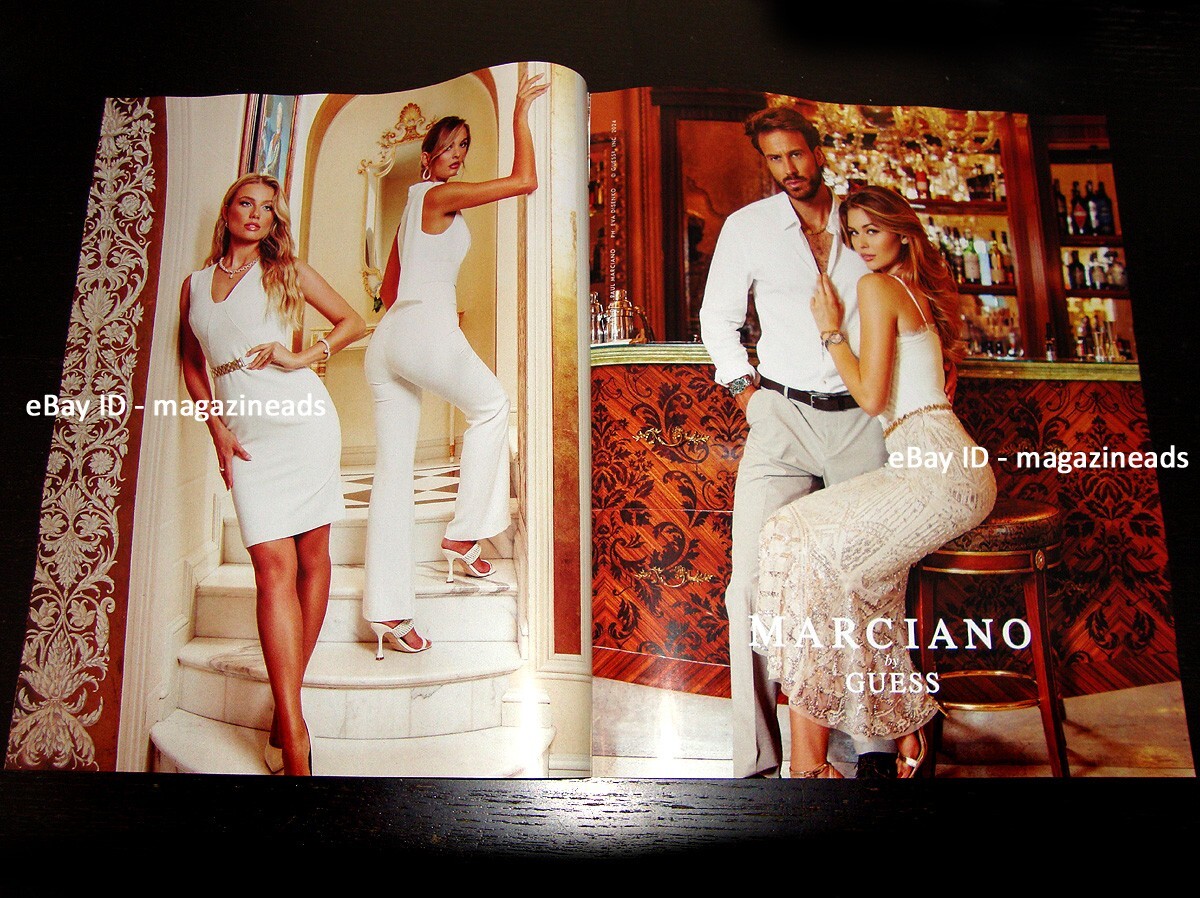 Marciano by GUESS 2-Page PRINT AD 2024 JULIE TUZET Justyna Zednikova ...