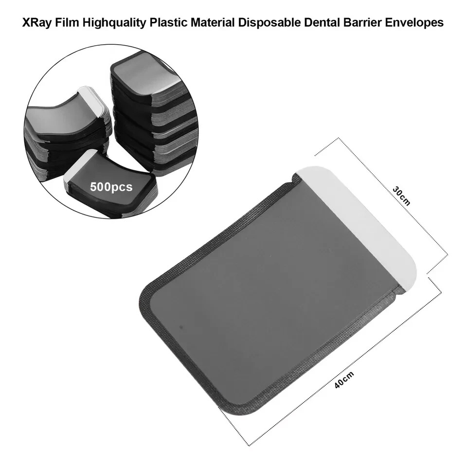 500/1000 Dental Barrier Envelopes SIZE#2 fit Digital X-Ray ScanX ...