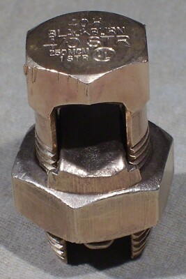 SPLIT-BOLT CONNECTOR 40-H BLACKBURN high strength connector | eBay