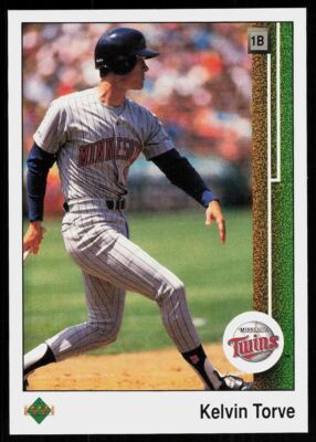 1989 Upper Deck Kelvin Torve Rookie Minnesota Twins #177 | eBay