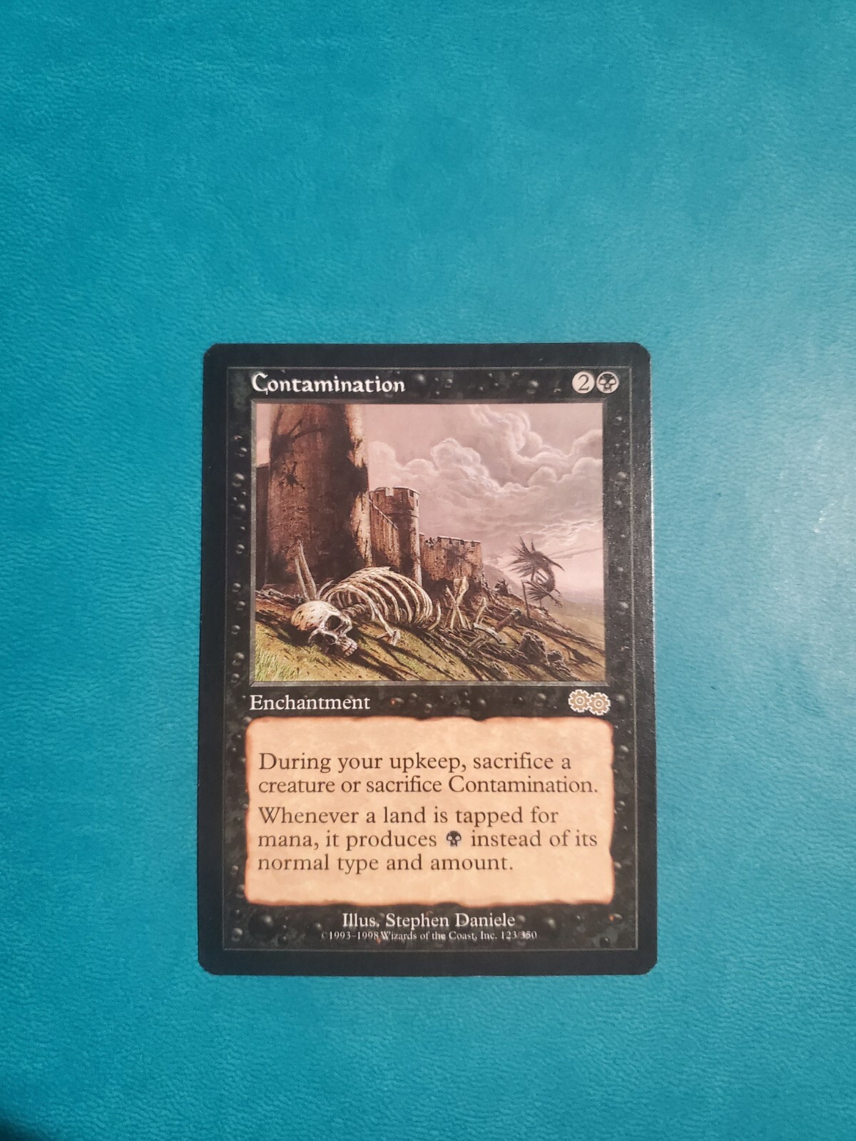 MTG Contamination Urza's Saga 123/335 Regular Rare for sale online | eBay