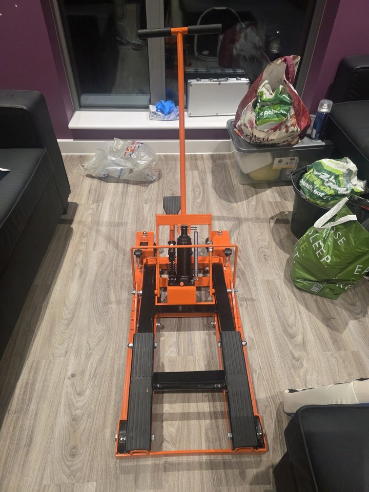 Motorcycle Hydraulic Lift Motorbike Lift Car Stand ATV Quad Lift Jack ...