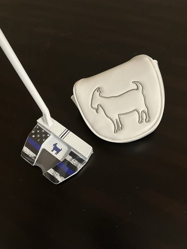 GOATED GOLF THE THIN BLUE LINE MALLET PUTTER 1 Of 50 | eBay