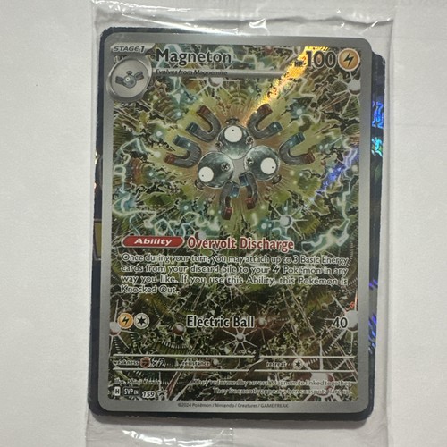 Surging Sparks Magneton Promo Card SVP #159 SEALED | eBay