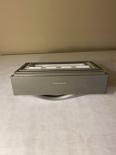 Whirlpool Refrigerator Produce Drawer Door with Handle and Gasket ...