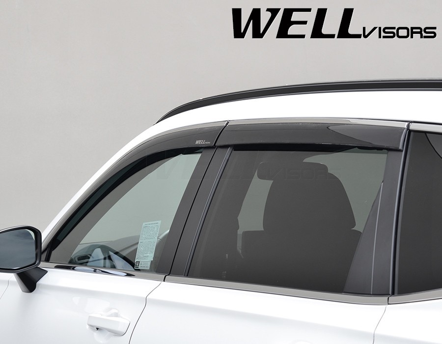 Wellvisors For 2023-2026 Honda CR-V Rain Guards Window Visors Vent ...