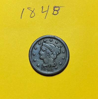 1848 LARGE CENT | eBay