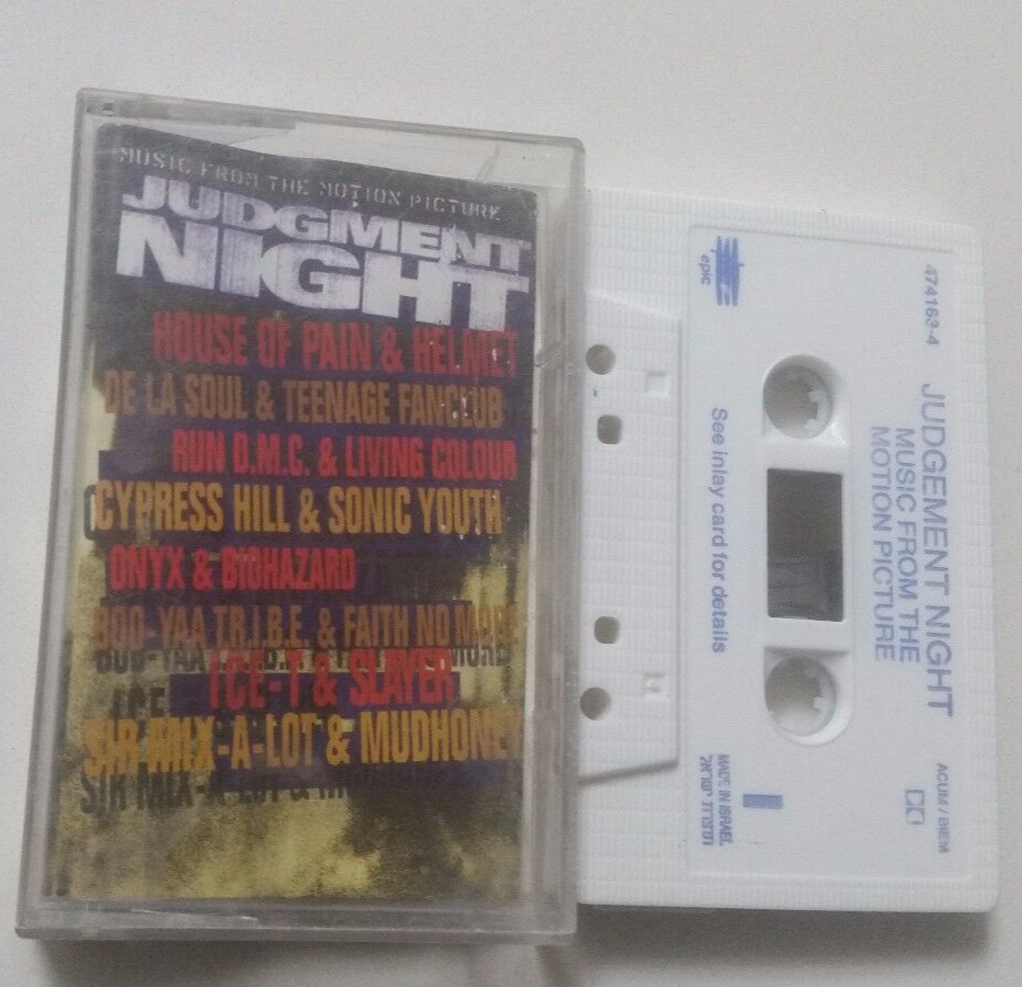 Judgment Night OST RARE ISRAELI Cassette CYPRESS HILL biohazard ...