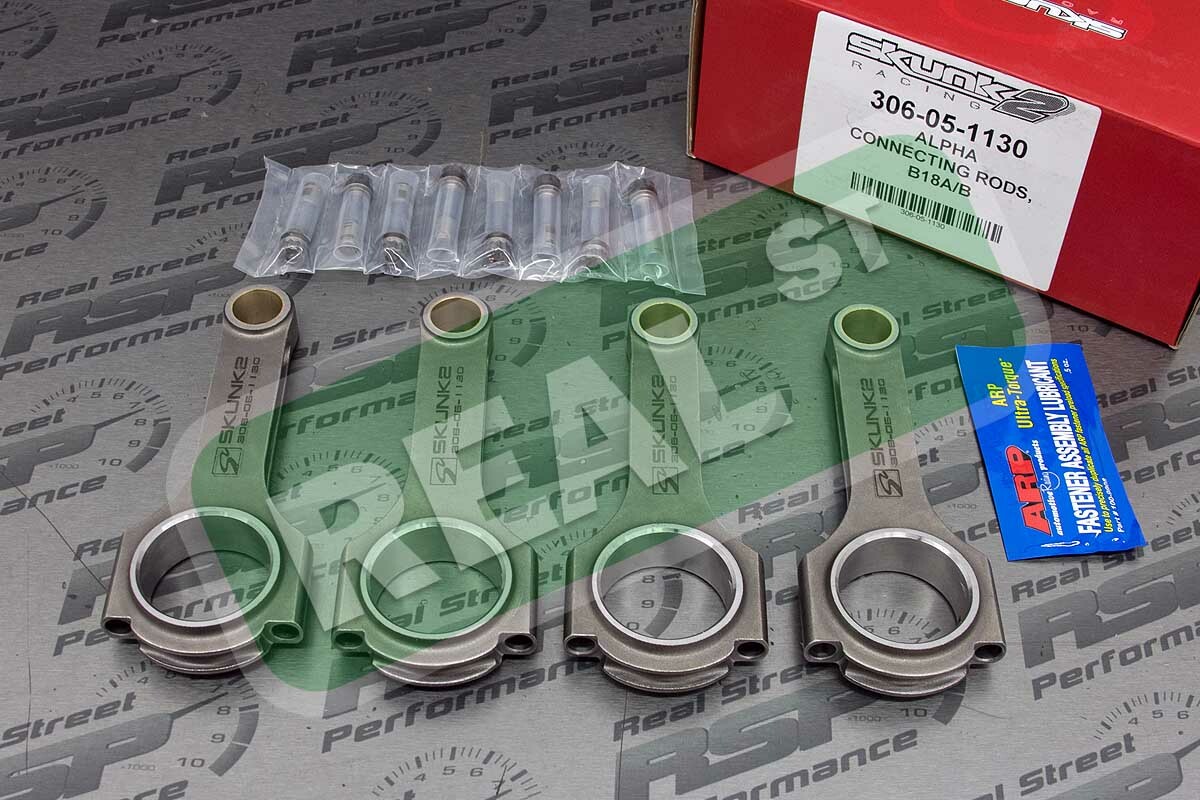 Skunk2 Alpha Forged H-Beam Rods Set Acura Integra LS Honda B18 B20 B18A ...