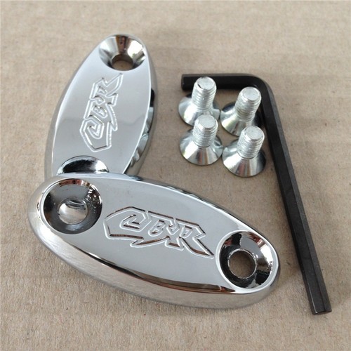 Mirror Block Off Base Plates For Honda Cbr 600 F4 F4I 900 Rr 929 954 ...