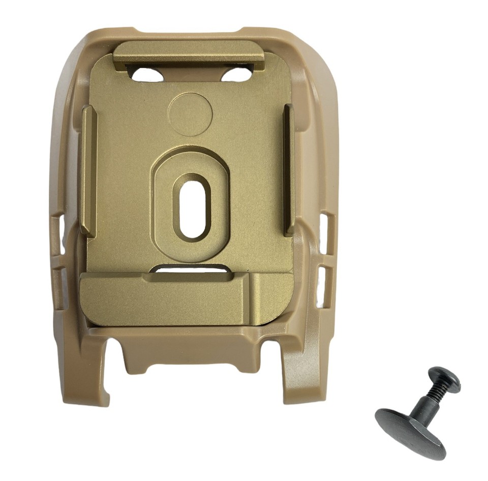 Coyote Brown Anodized Advanced Combat Helmet Night Vision NVG NOD Mount ...